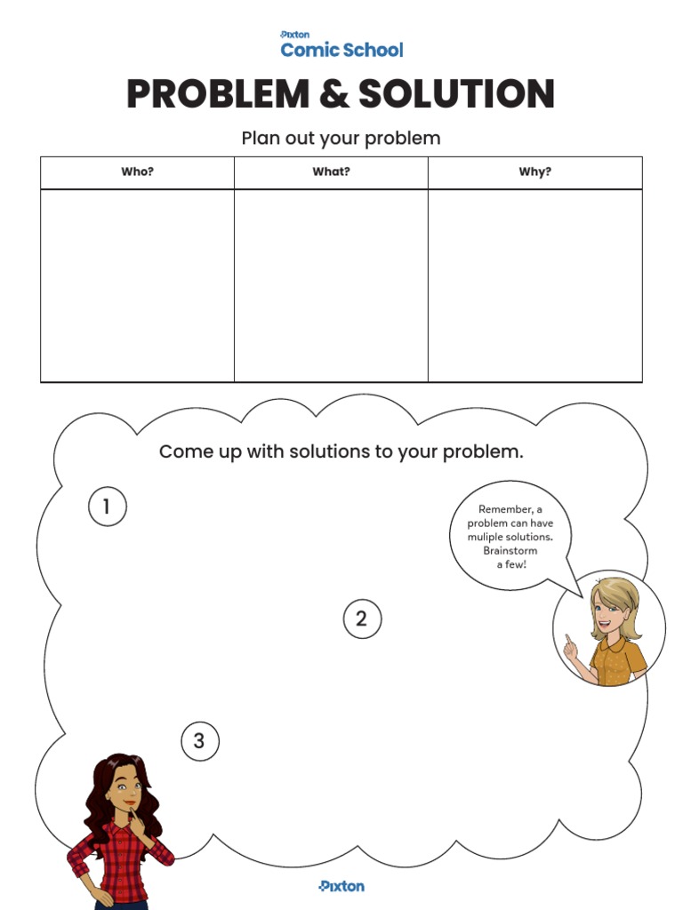 Problem and Solution Planning Sheet | PDF