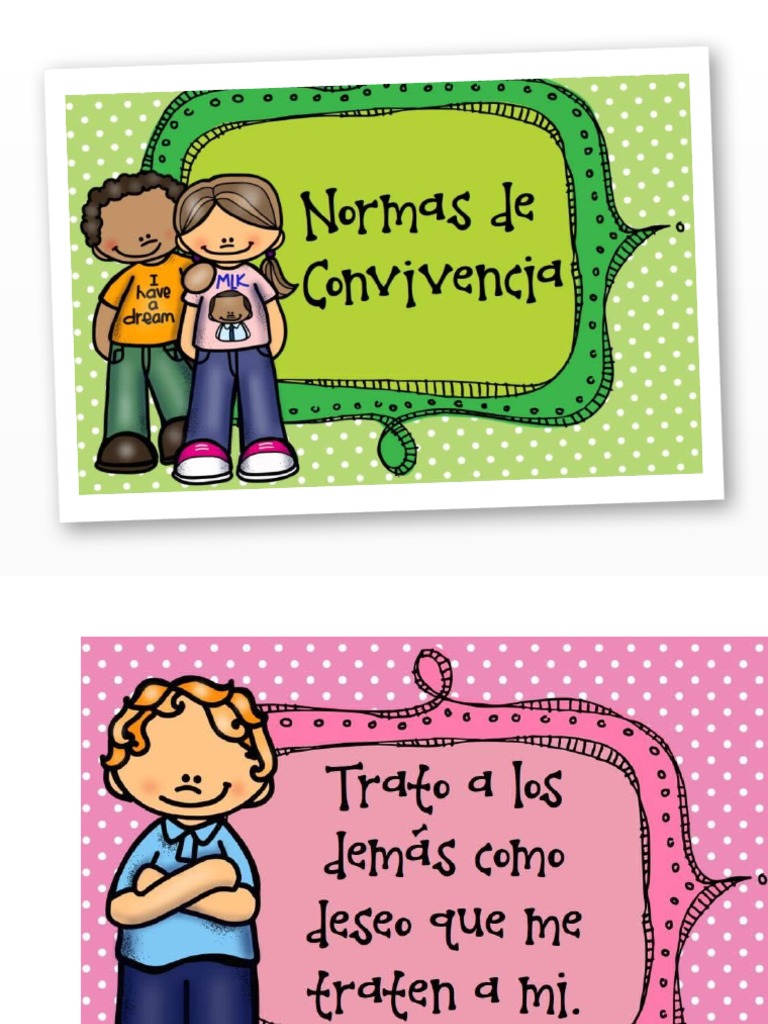 Normas de Convivencia | PDF
