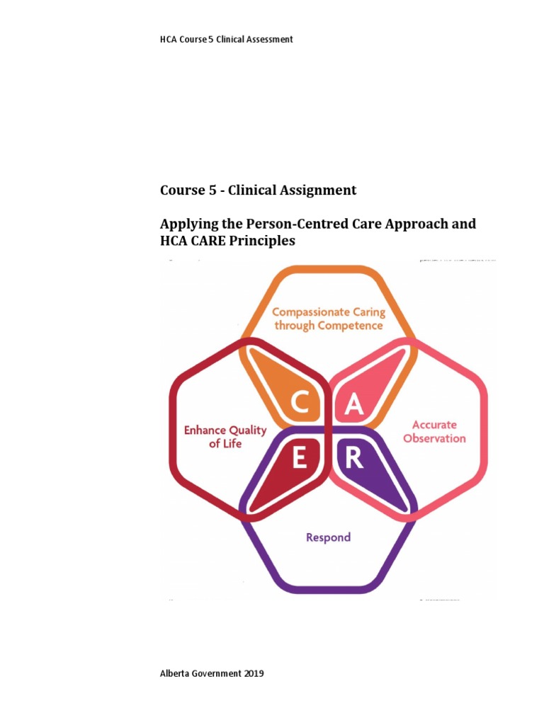 Course 5 Clinical Assignment | PDF | Rubric (Academic) | Health Care