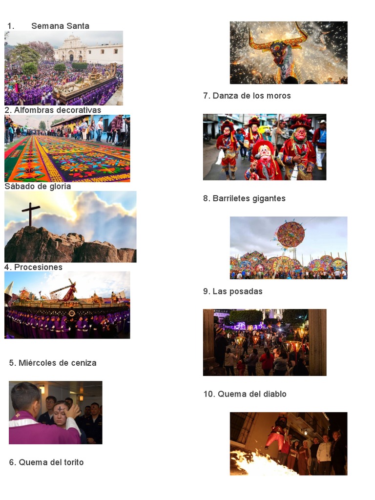 Actividades Culturales de Guatemala | PDF