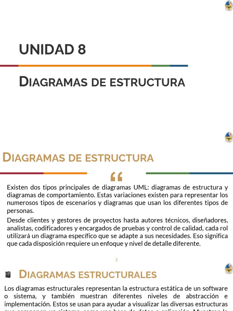 Diagramas de Estructura | PDF | Lenguaje de modelado unificado | Objeto ...