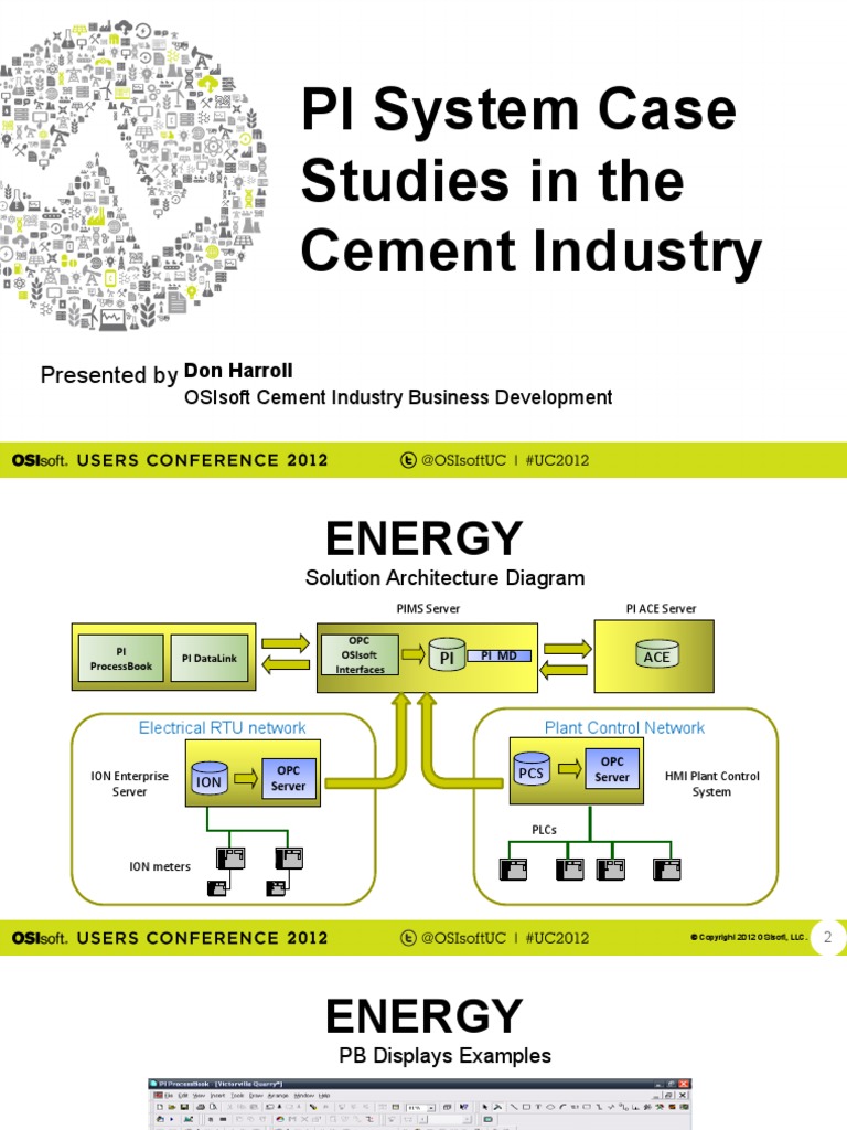 PI System Case Studies in The Cement Industry: Presented by | PDF ...