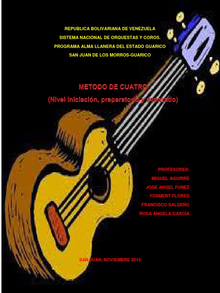 Republica Bolivariana de Venezuela Sistema Nacional de Orquestas Y Coros. Programa Alma Llanera ...