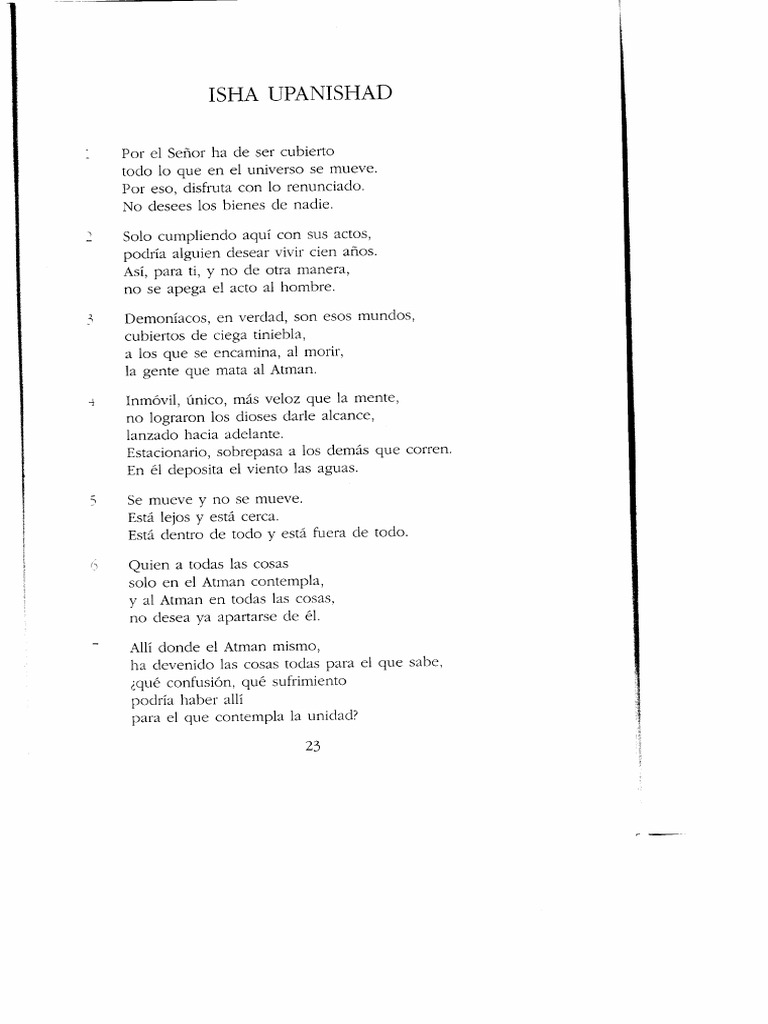 3 Isha Upanishad | PDF