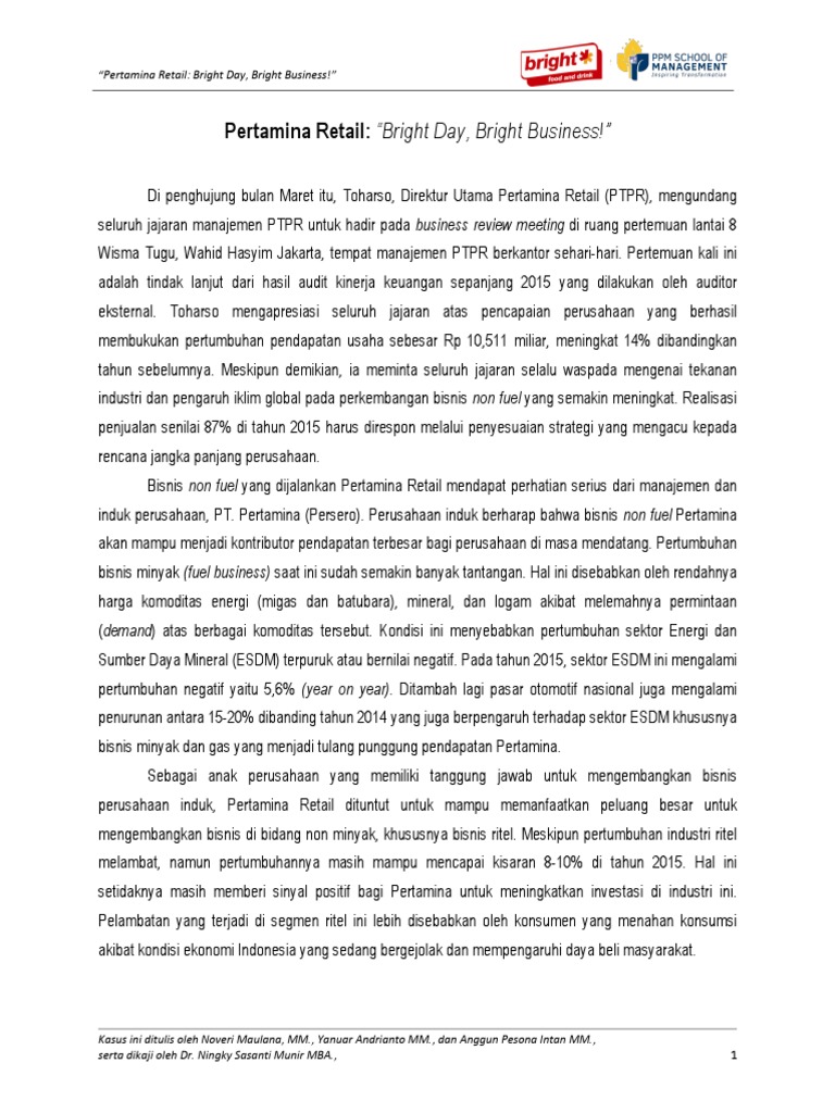 Kasus Bright PTPR - NVR | PDF