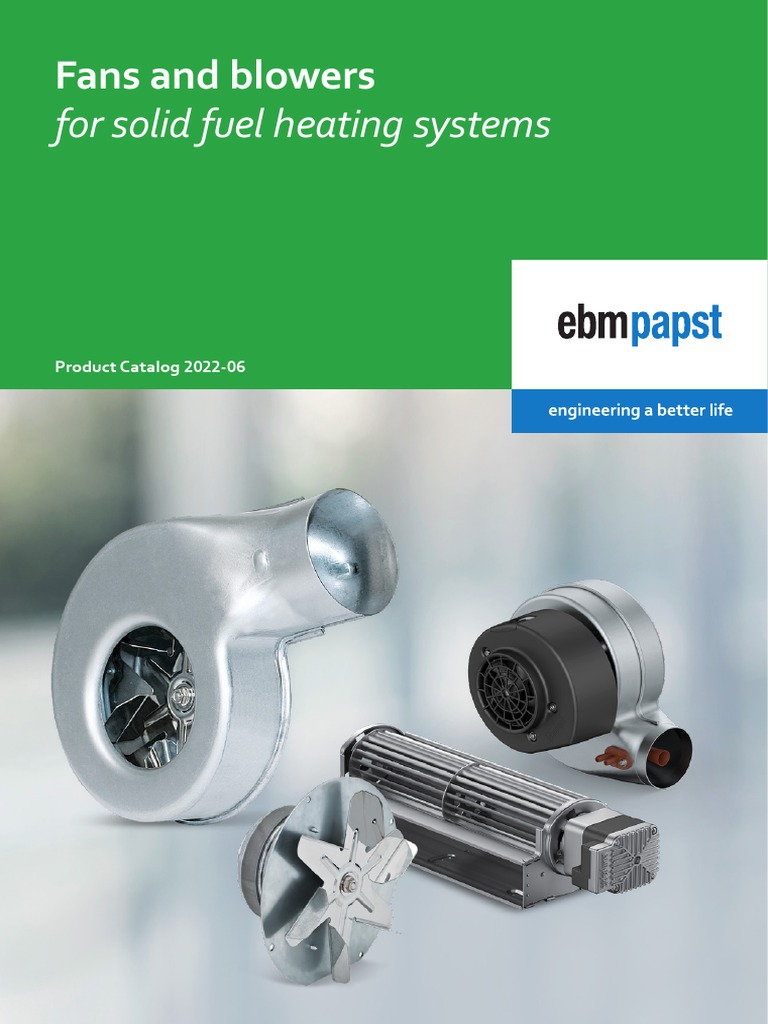 For Solid Fuel Heating Systems: Fans and Blowers | PDF | Stove | Biomass