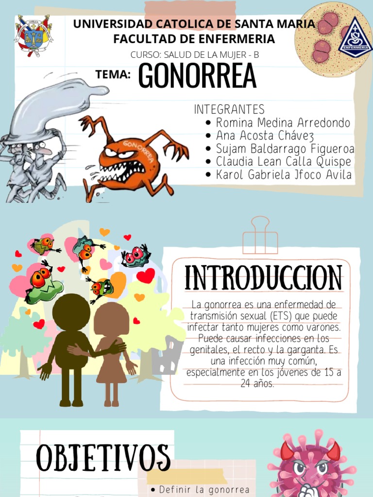 Gonorrea | PDF | Infección transmitida sexualmente | Inmunología