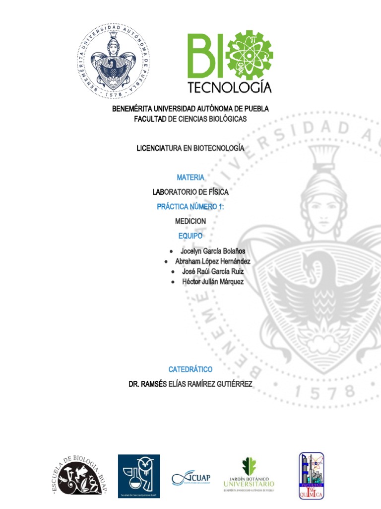 Practica Física 1 Pdf Medición Exactitud Y Precisión