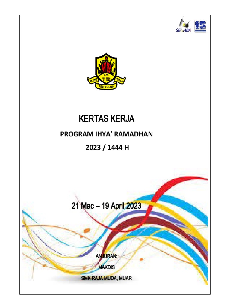 KERTAS KERJA PROGRAM IHYA RAMADHAN 2023 1444 H (Sumbangan) | PDF