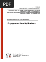 Isqm 2 | PDF | Auditor's Report | Audit