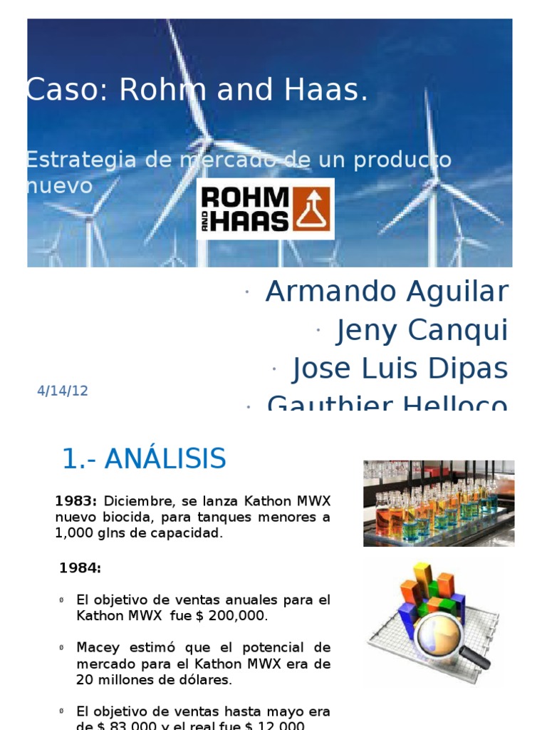 Estrategia de Kathon MWX en el mercado | PDF | Negocios económicos ...