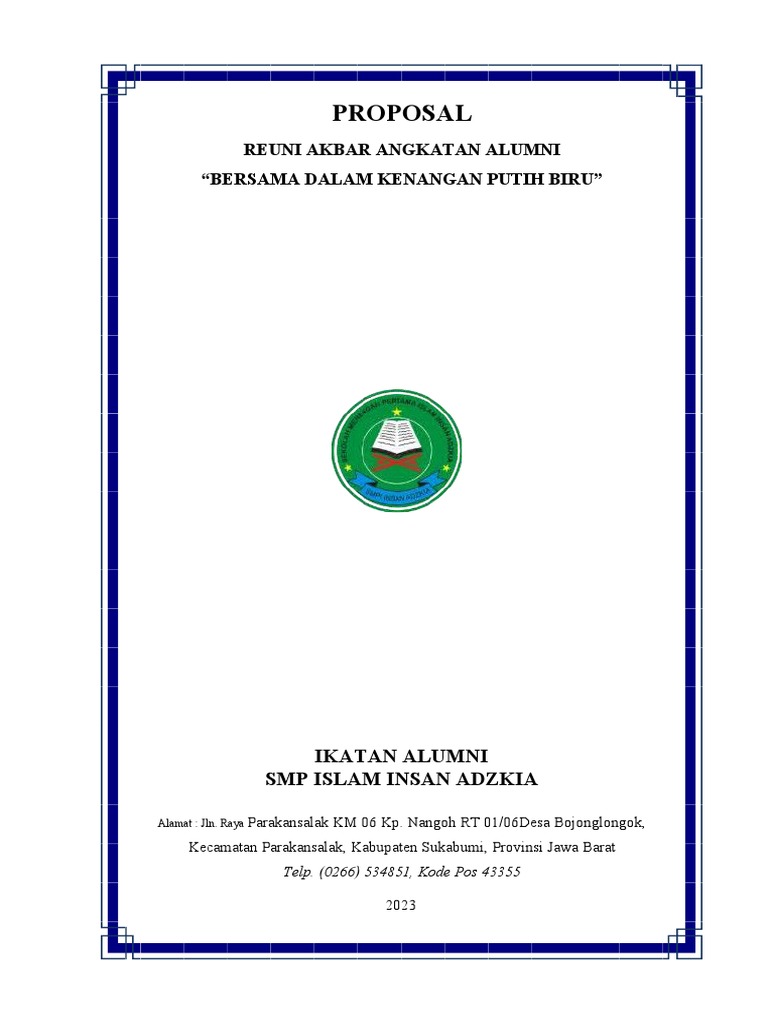 Proposal - Bukber 2023 | PDF