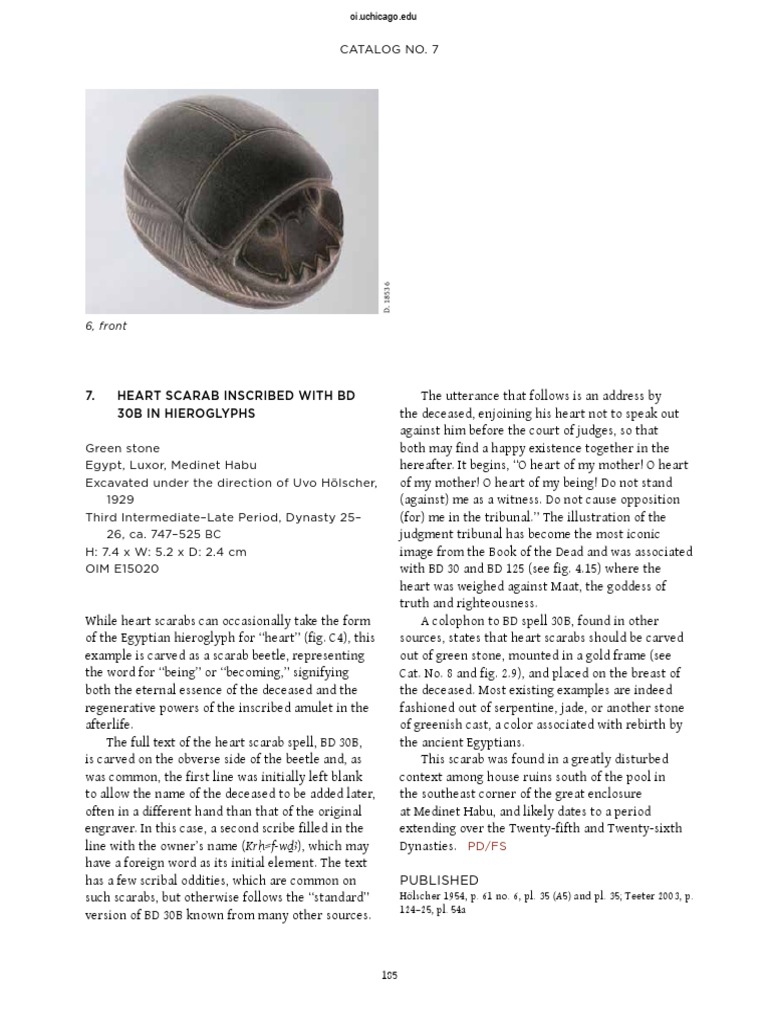 6, Front: PD FS | PDF | Osiris | Papyrus