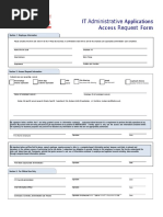 PIS Access Application Form | PDF | Philippines | Information Technology