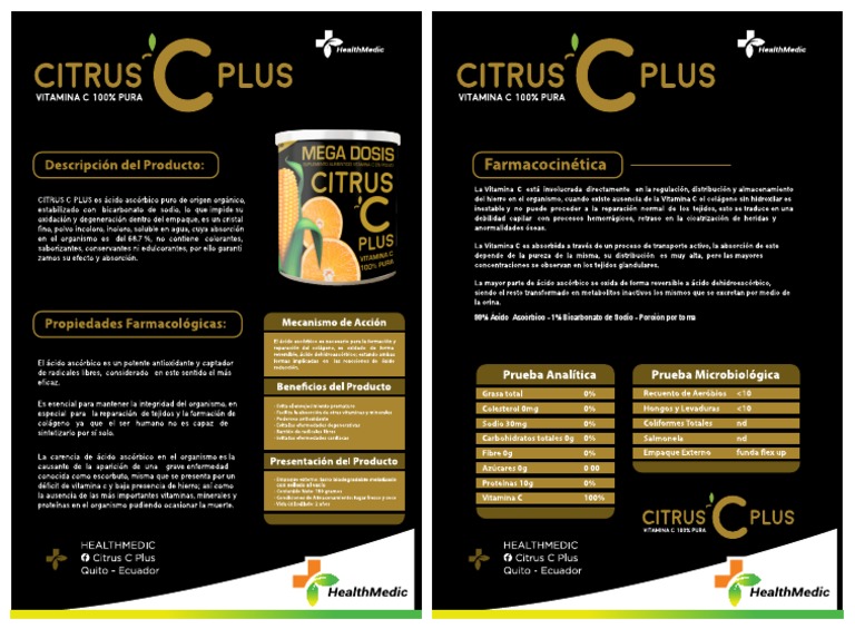 totalFICHA TECNICA CITRUS C PLUS | PDF