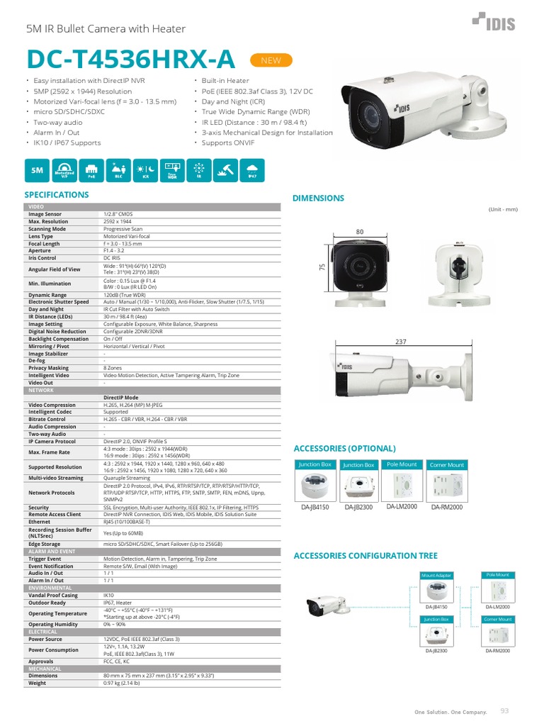 DC T4536HRX A | PDF | Shutter (Photography) | Camera Lens