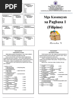 Reading Materials For Grade 3 Filipino Chrismark | PDF