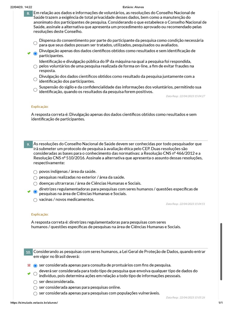 Estácio - Alunos pg5 | Download grátis PDF | Science | Sociologia
