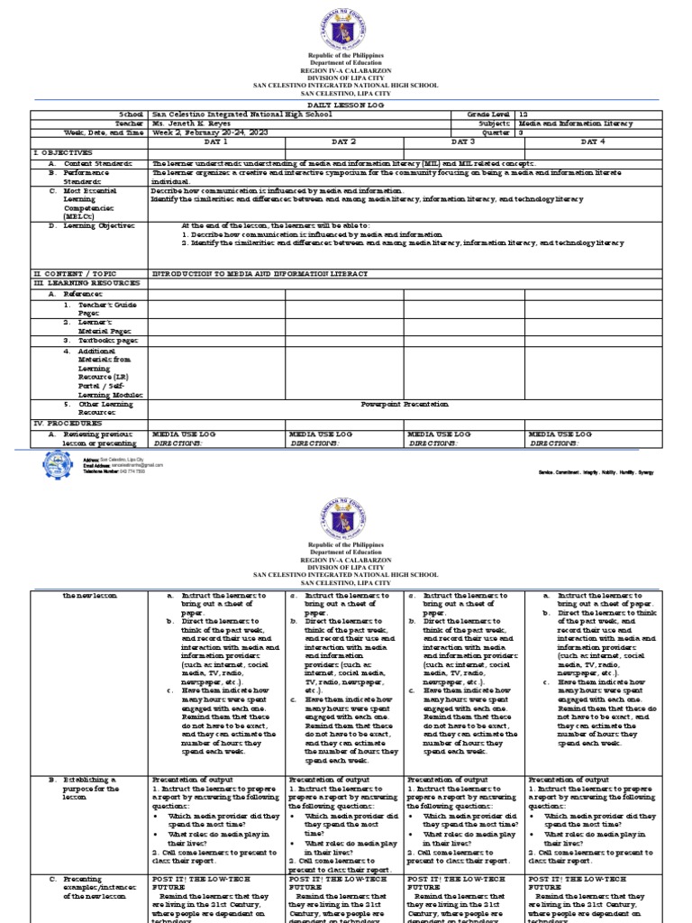 MIL-DLL-Week 2 | PDF | Information Literacy | Literacy