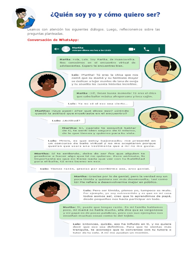 Quién Soy Yo y Cómo Quiero Ser | PDF