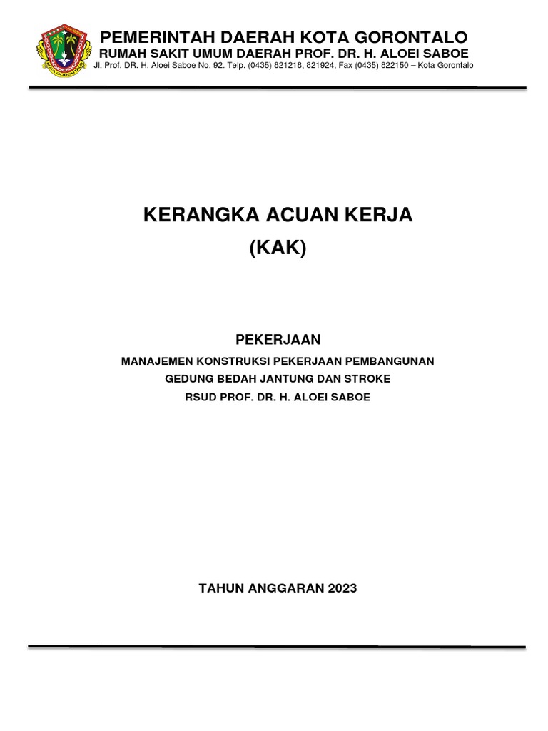 Fix Kak MK Gedung Bedah Jantung Dan Stroke | PDF