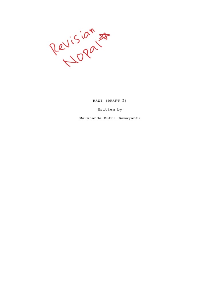 Script-Rawi Revisi Nopal | PDF