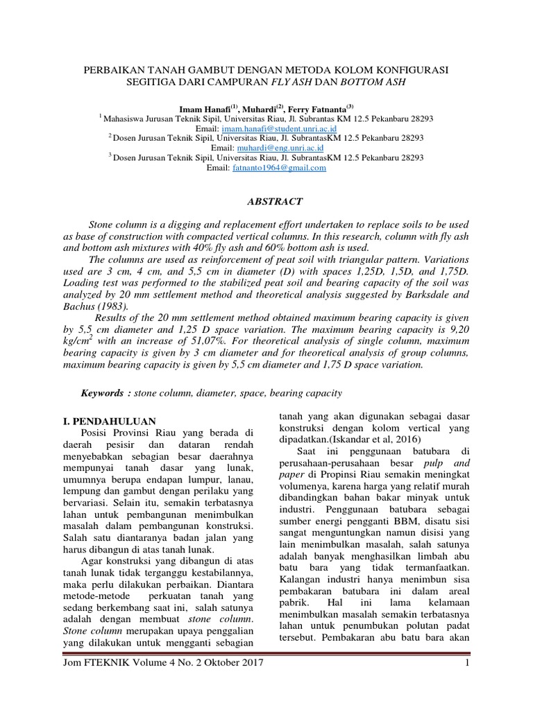 Metode Perbaikan Tanah | PDF