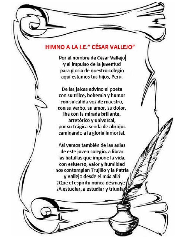 Himno A Vallejo-Actual | PDF