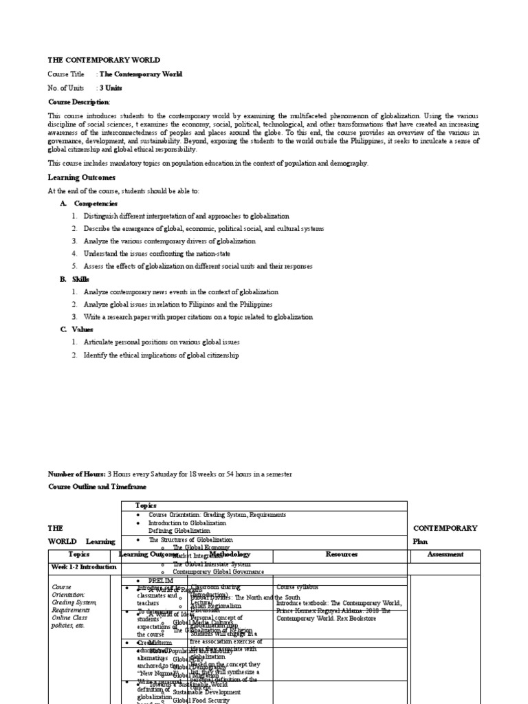 EXPLORING GLOBALIZATION THROUGH THE LENS OF SOCIAL SCIENCES | PDF ...