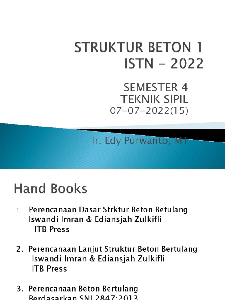 STRUKTUR BETON 1 (15) - Penjelasan | PDF