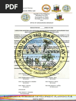 Barangay Assembly Post Activity Report Template | PDF