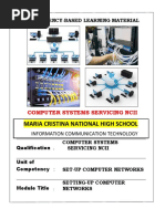 CSS NC II Core 2 Set-Up Computer Networks Updated | PDF | Coaxial Cable ...