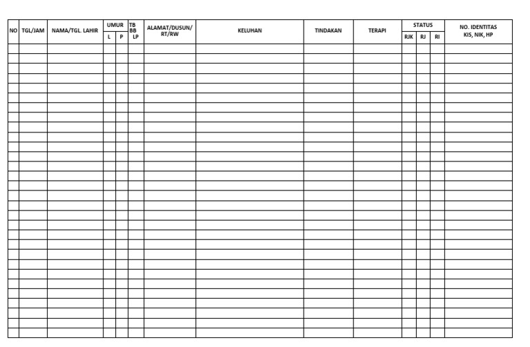 Buku Register Ugd Pdf