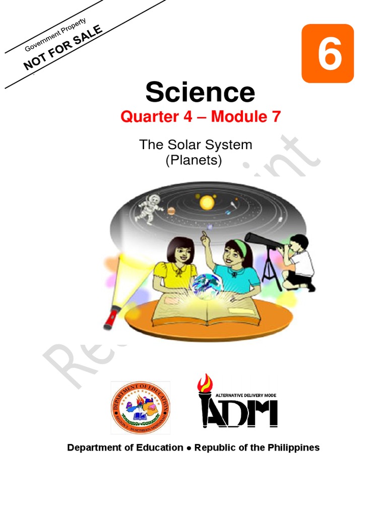 Science: Quarter 4 - Module 7 | PDF | Planets | Solar System