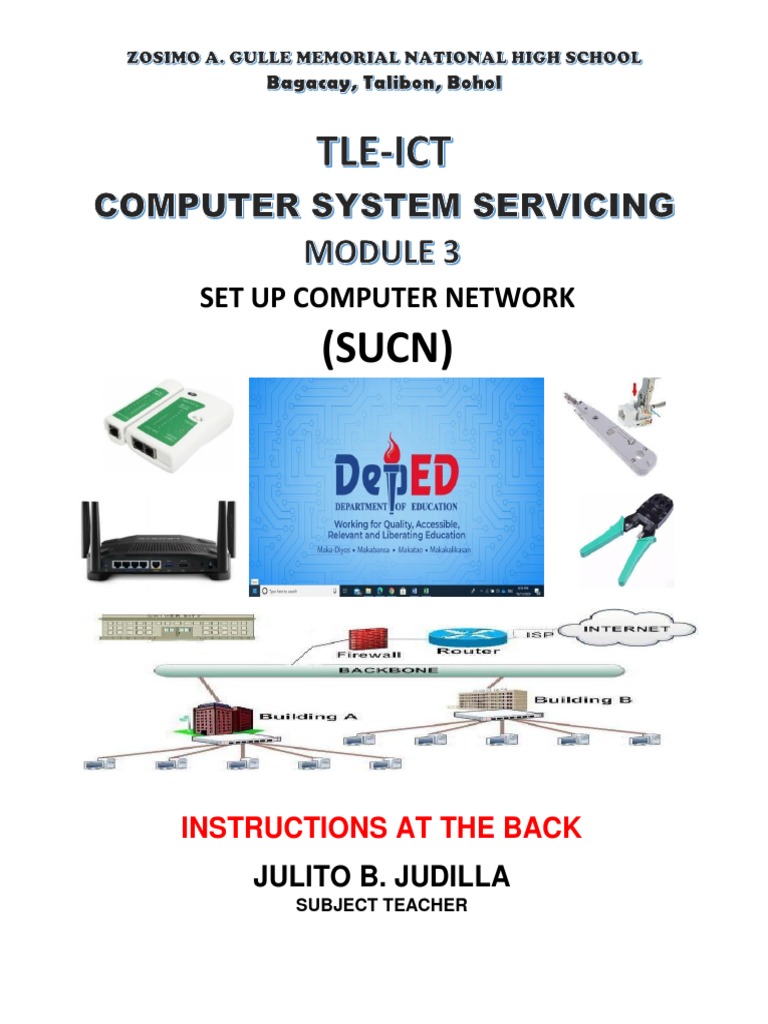 (SUCN) : Set Up Computer Network | PDF | Computer Network | Network Topology