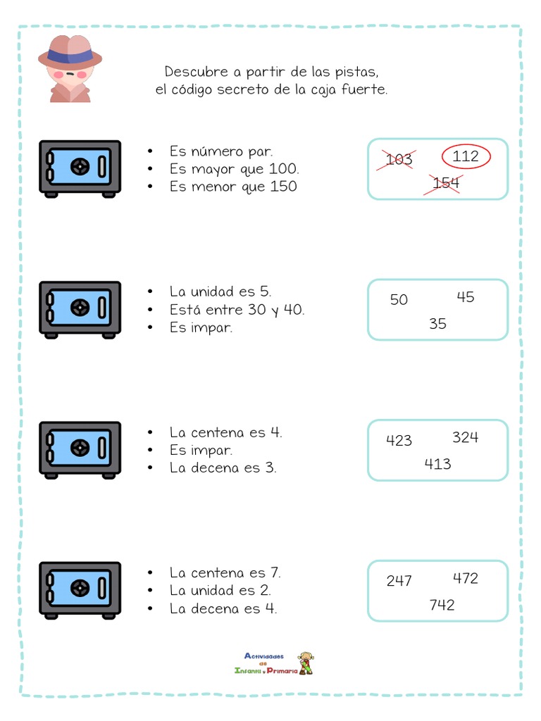 Descifra Códigos Secretos de Cajas Fuertes | PDF