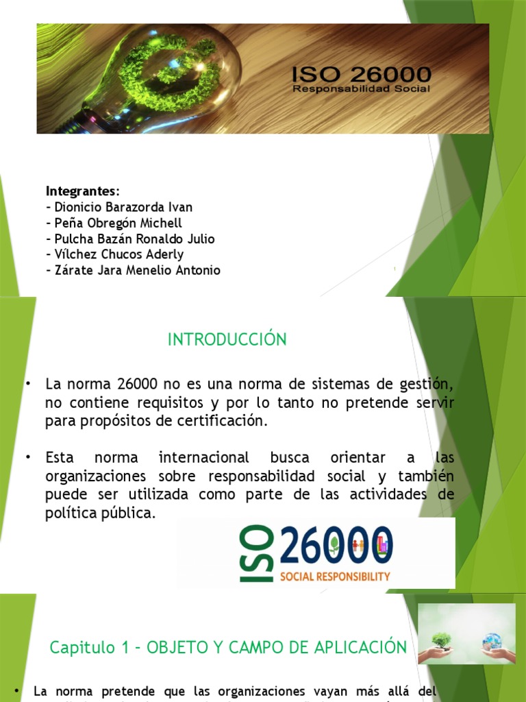 ISO 26000 - Resp Social | PDF | Desarrollo sostenible | Sustentabilidad