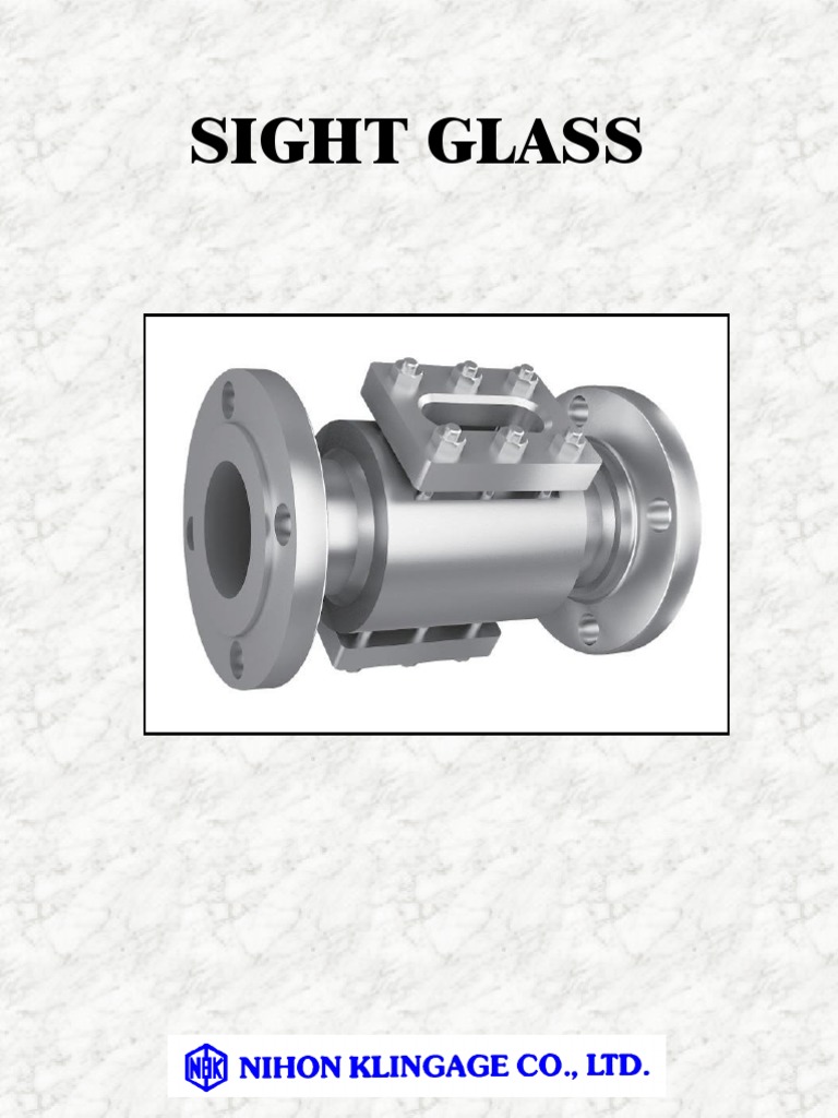 Sight Glass | PDF | Glasses | Civil Engineering