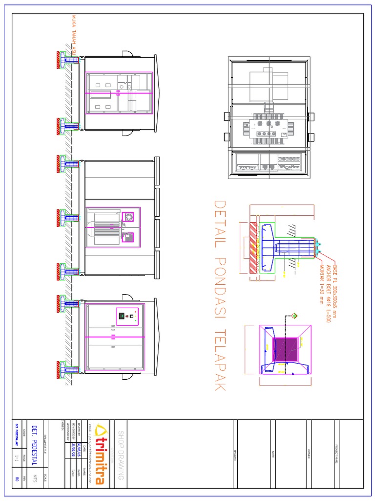 Kiosk Project Shop Drawing Details | PDF