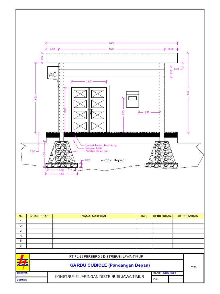 Dokumentasi Gardu Cubicle PLN Jatim | PDF
