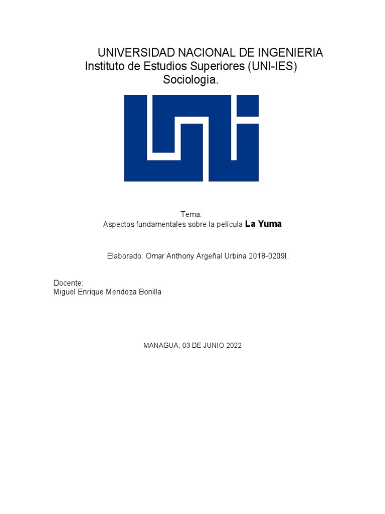 La Yuma | PDF | Violencia