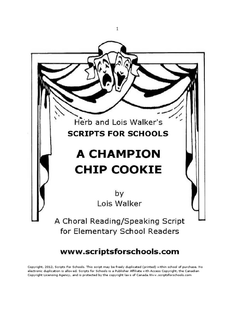 CH-88 A Champion Chip Cookie | PDF | Noun | Copyright