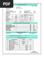 M40 Concrete Mix Design Specifications | PDF | Concrete | Physical Sciences