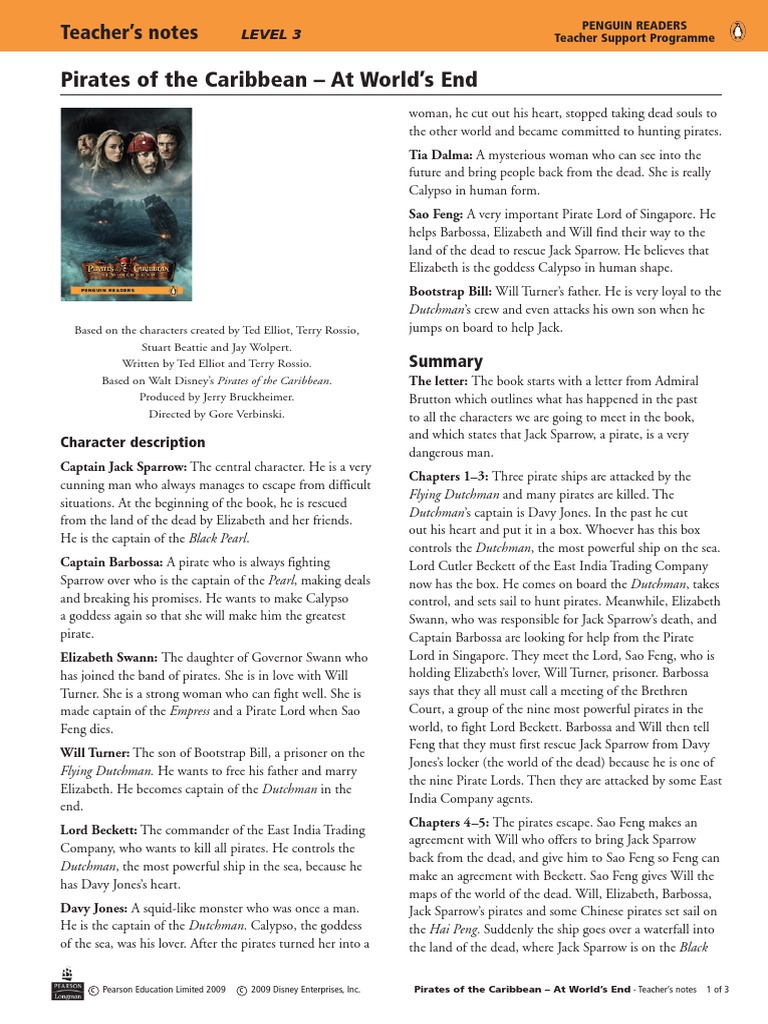 Pirates of Caribbean3 | PDF