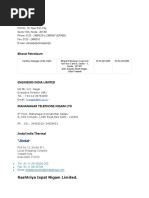 GAIL India Contact and Office Details | PDF | Business