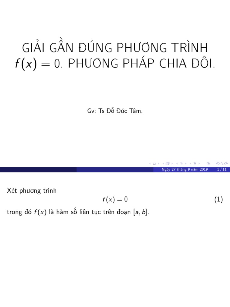 Bisection Method | PDF