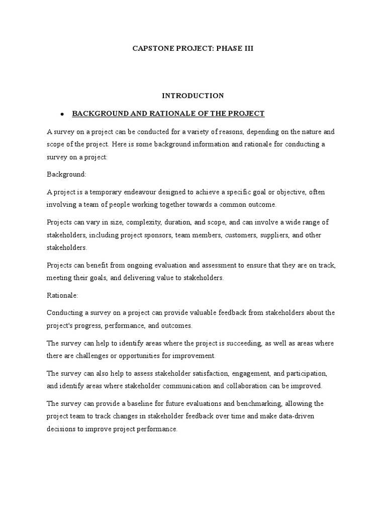 Capstone Project | PDF