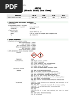 Msds Format-India Material Safety Data Sheet-New 2024 | PDF | Hazards ...