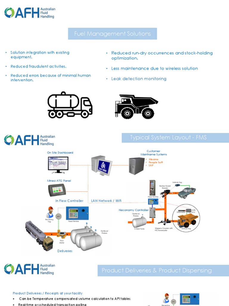 AFH-Fuel-Managment-Solution-overview | PDF | Radio Frequency ...