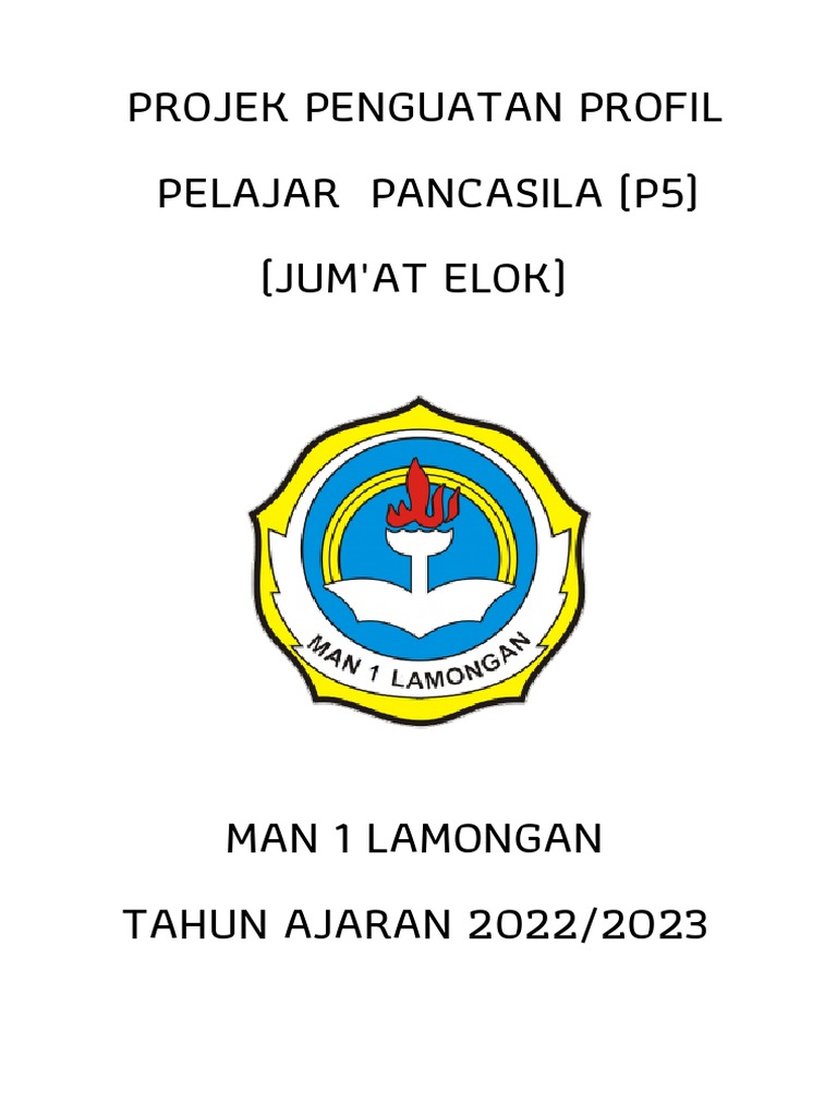 Logo MAN 1 Lamongan dan P5 | PDF
